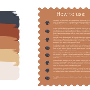 Rustic Stone Theme Branding Kit: Customizable Canva 5-color Palette Kit ...