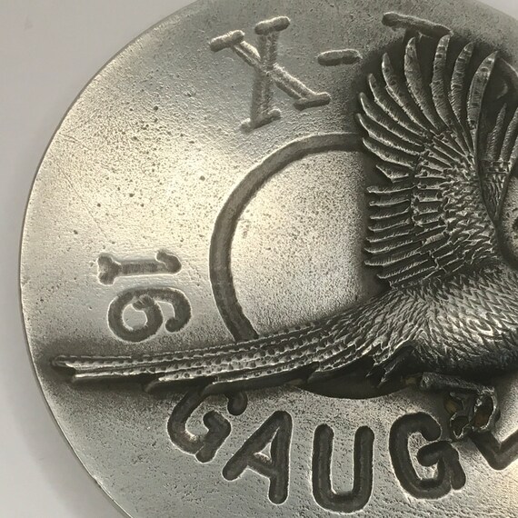 Vintage Pilgrim Pewter 16 Gauge Shotgun Shell XTRA Pe… - Gem