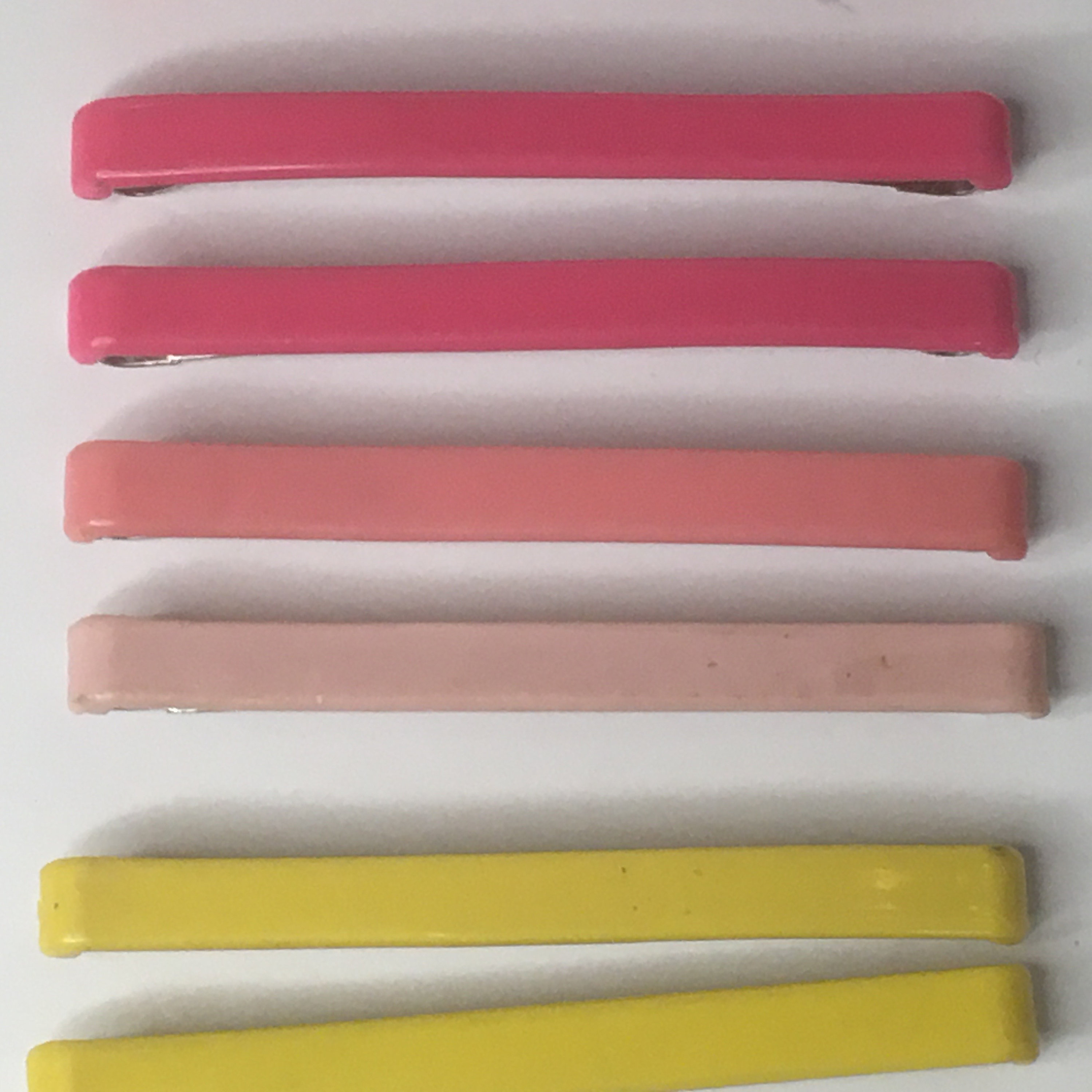Set Vintage Midcentury Hairstyle Colorful Goody Barrettes Cordless ...
