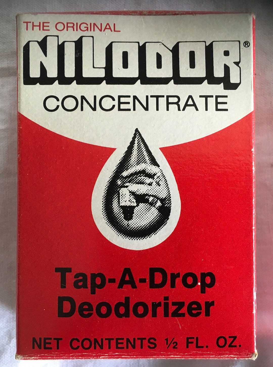 Nil Odor - Tap A Drop Deodorizer - Red Box Vintage Kitchen Decor - Etsy