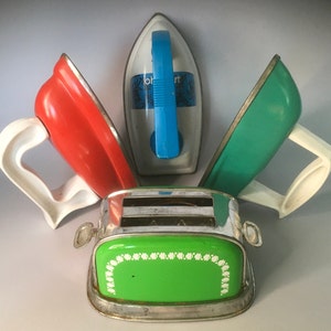 Choice Collectible Vintage Kids Toys Tin Toaster Metal Iron USA Ohio ...