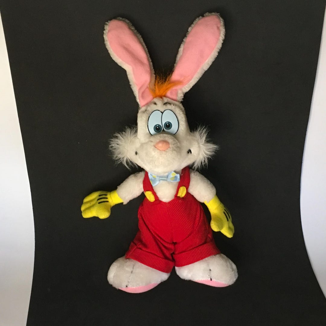 Who Framed Roger Rabbit Plush Standing Stuffed Animal by Walt Disney Co ...
