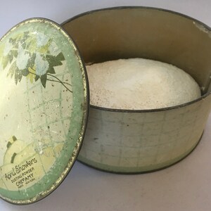 Set of Three Vintage Cheramy April Showers Dusting Powder Empty Tin ...