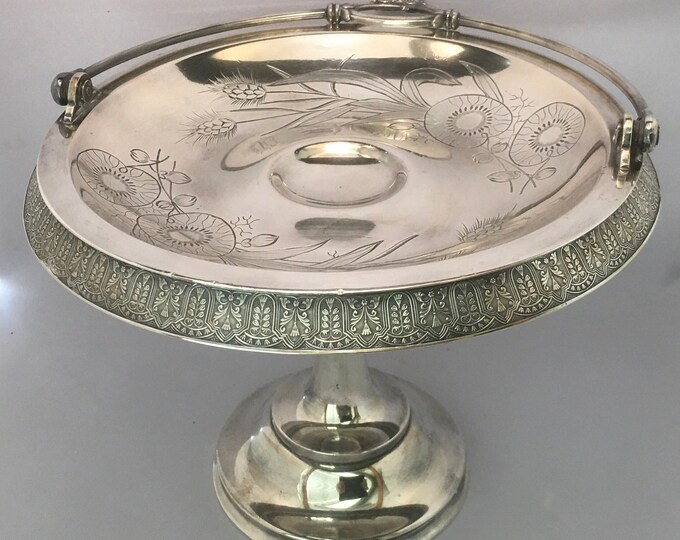 19th Century Simpson Hall Miller & Co 1700 Quadruple Silver Plate ...