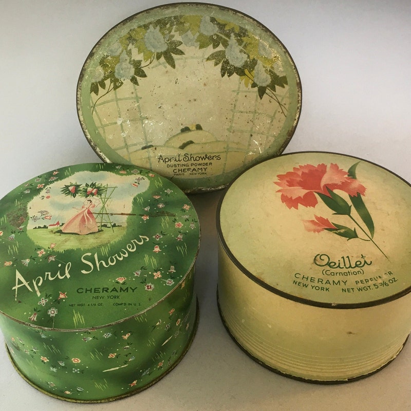 Dusting Powder Box - Etsy