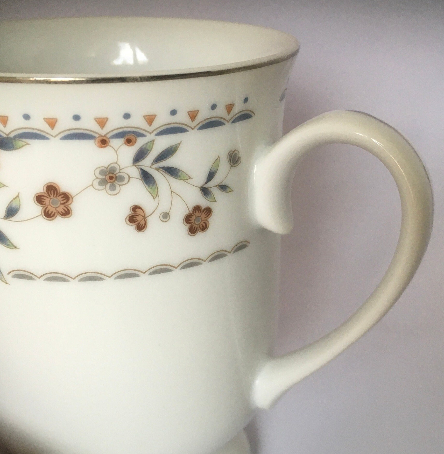 Fine Porcelain China Japan Claremont With Crown W White With Delicate ...