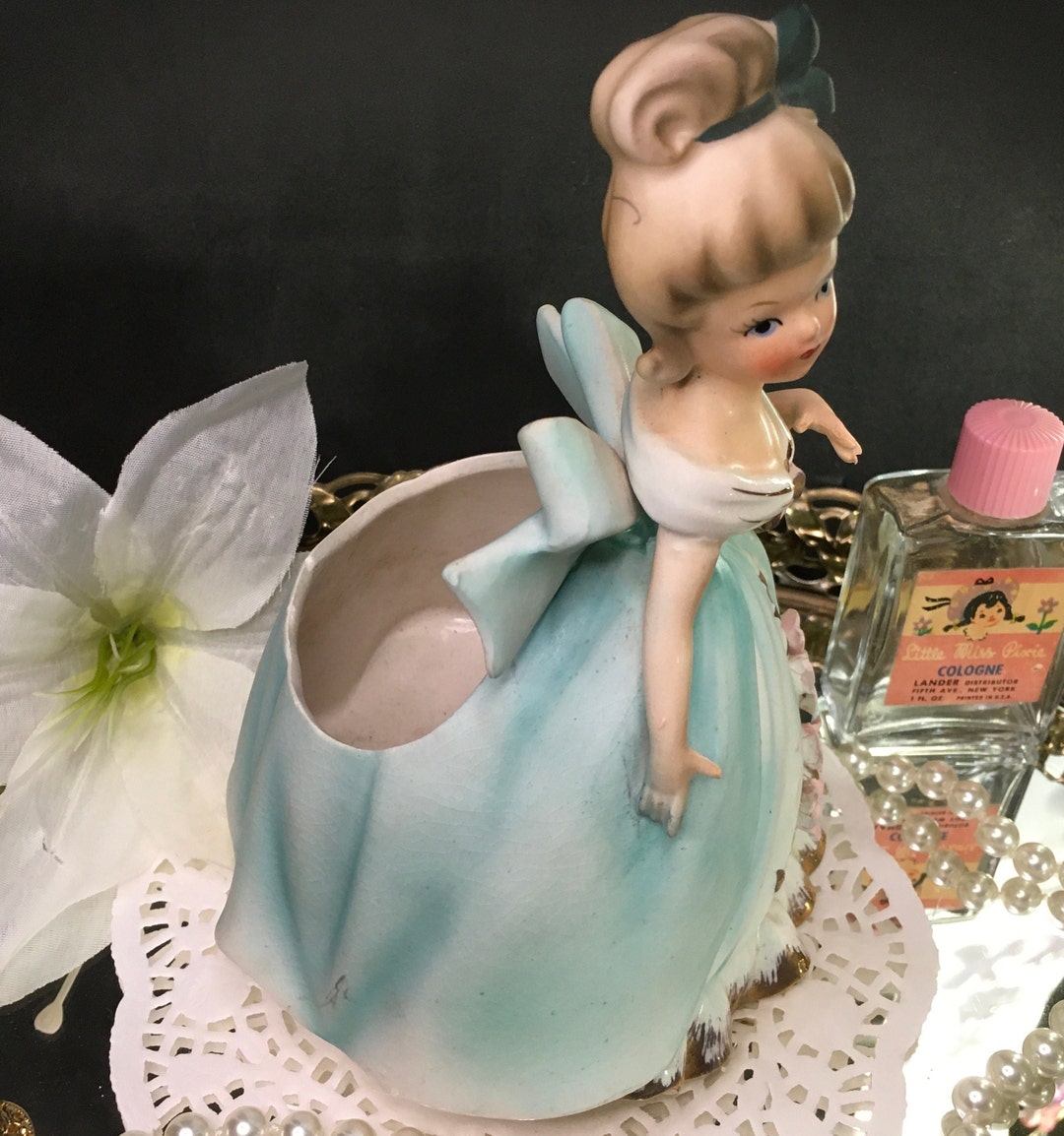 Parma by AAI Porcelain Planter Princess Ball Gown Cinderella Blue Quinceanera Dress Sweet 16 ...