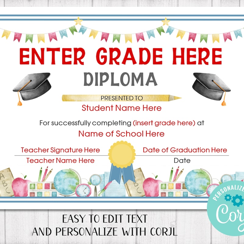 Diploma Svg - Etsy