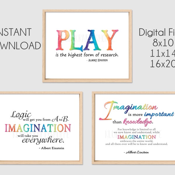 Einstein Quotes - Etsy