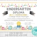 DIY Editable Kindergarten Diploma, Kindergarten Graduation ...