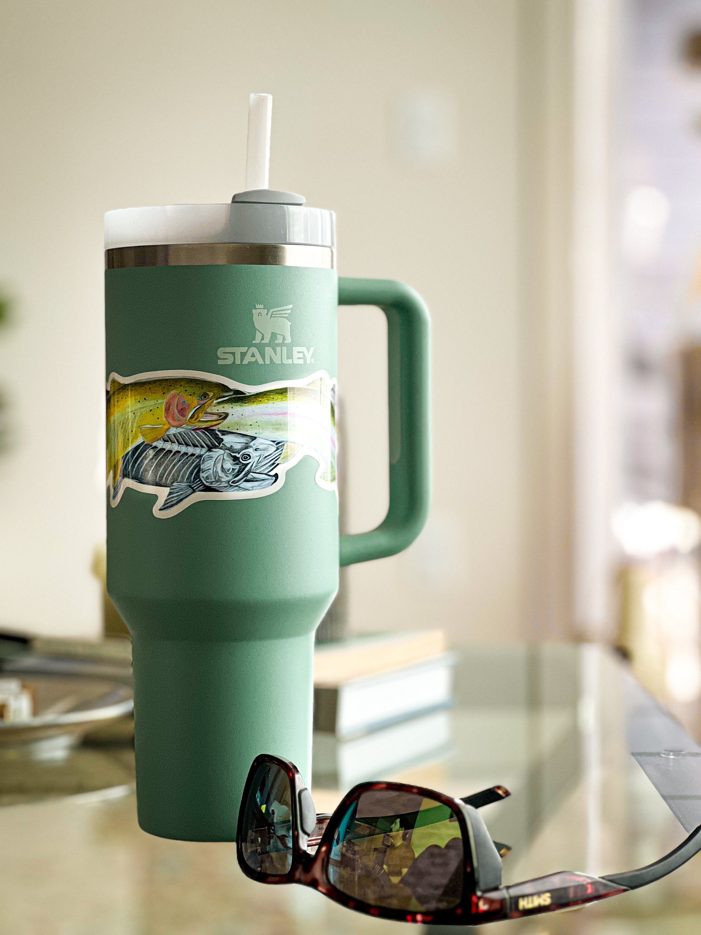 Twisted Trout Decal - Etsy