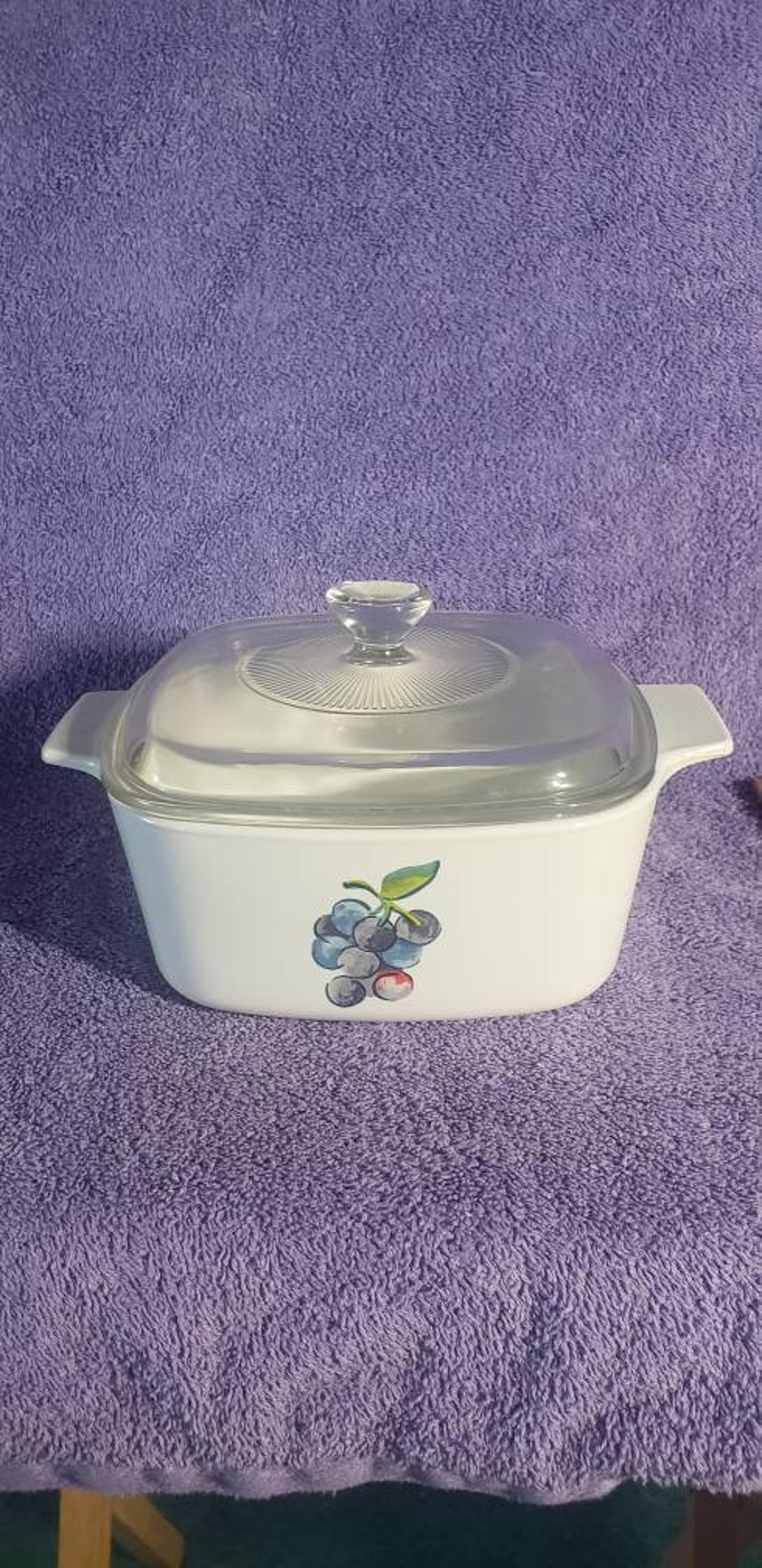 Corelle by Corning Ware 1 1/2 Quart Fruit With Pyrex Lids - Etsy