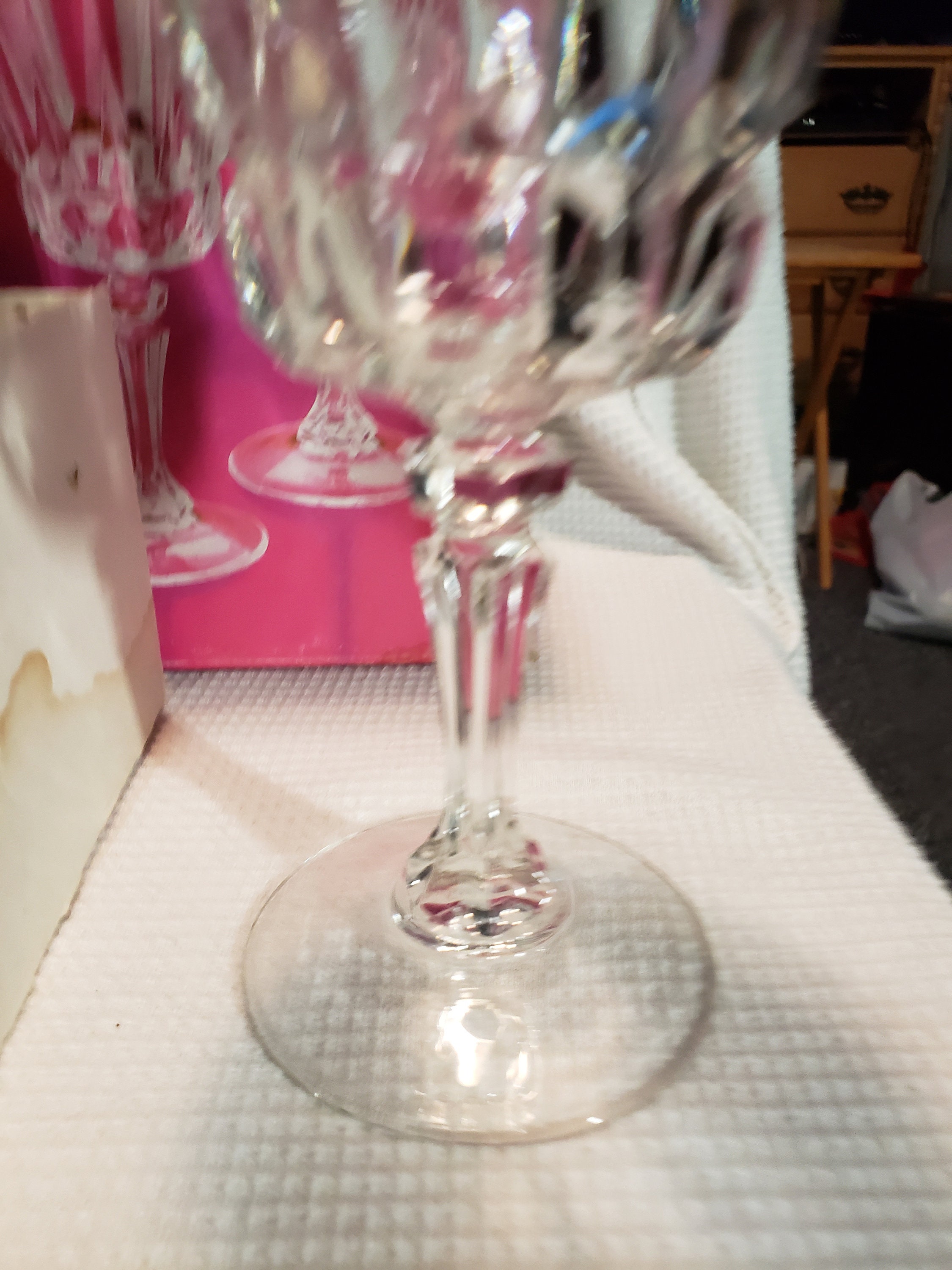 Lady Victoria Fine Crystal Stemware Imported From France 10.50 Oz Set ...