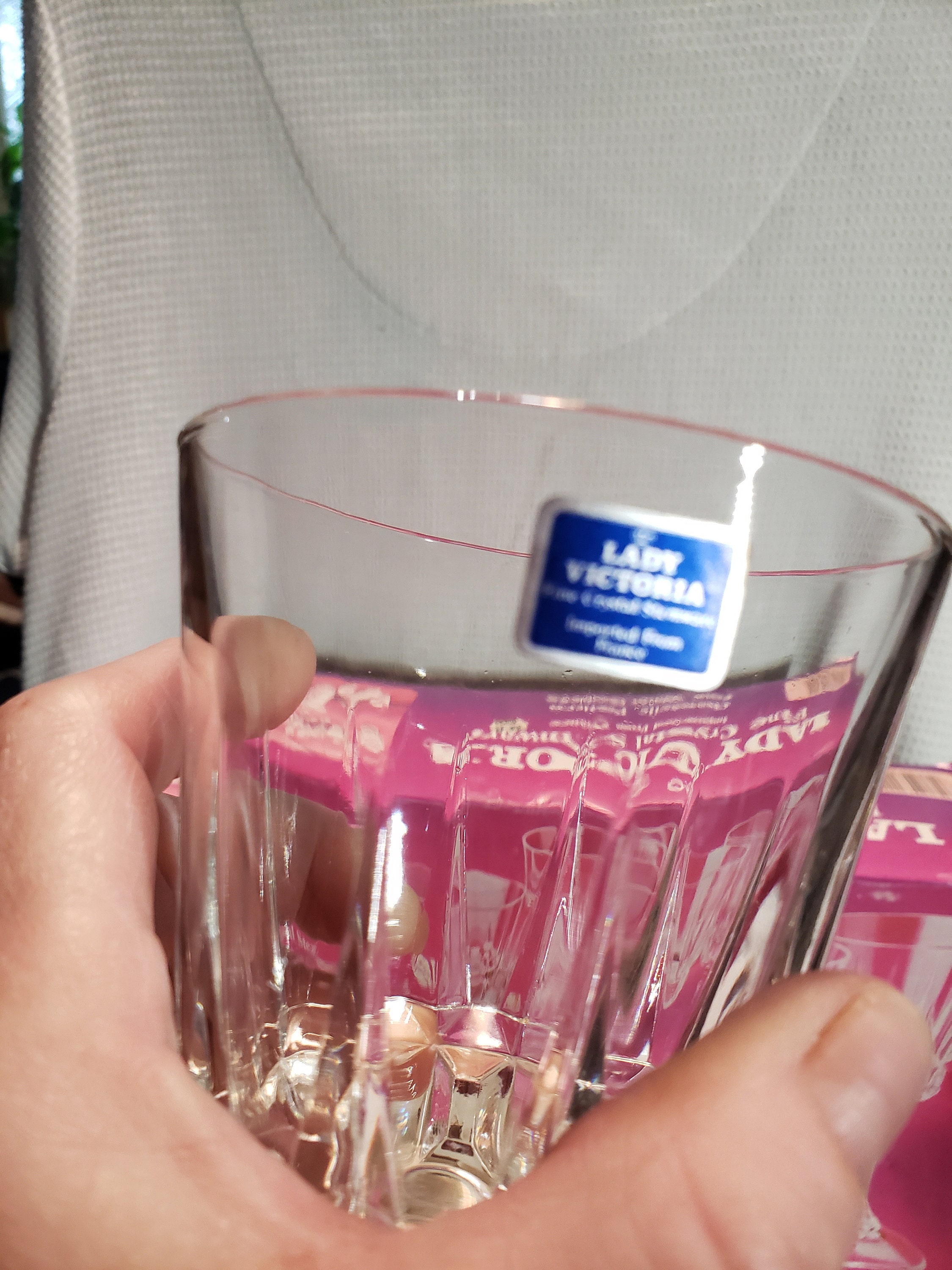 Lady Victoria Fine Crystal Stemware Imported From France 10.50 Oz Set ...