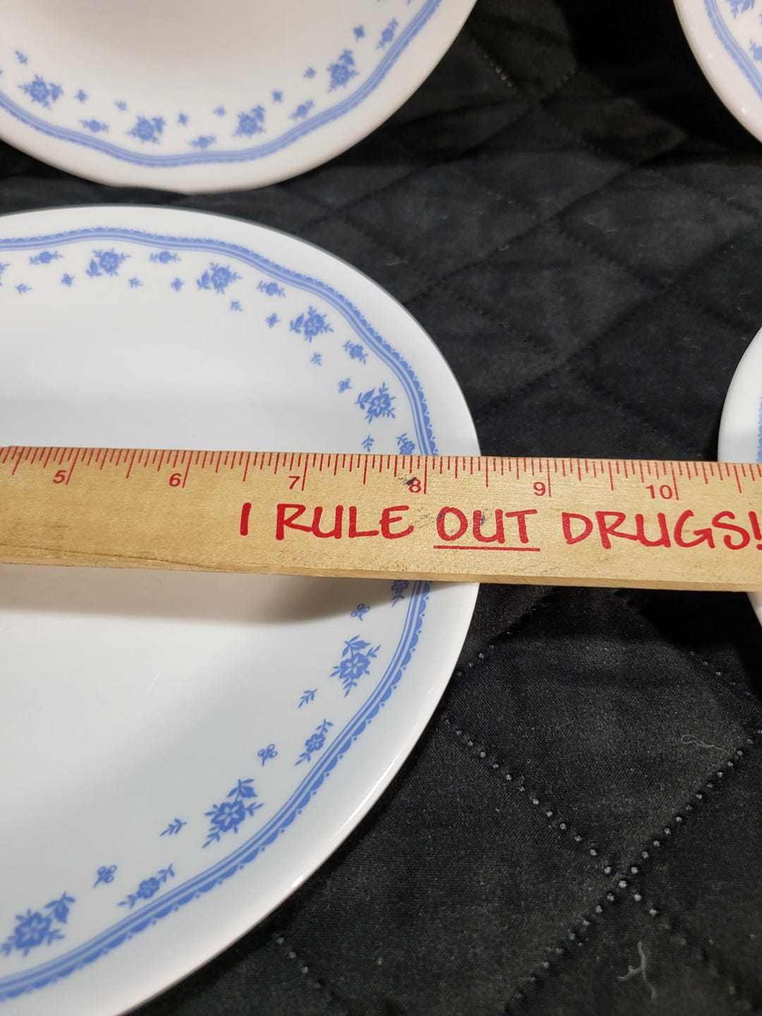 Corelle by Corning Morning Blue Salad Plates Set of 4 Collection by ...