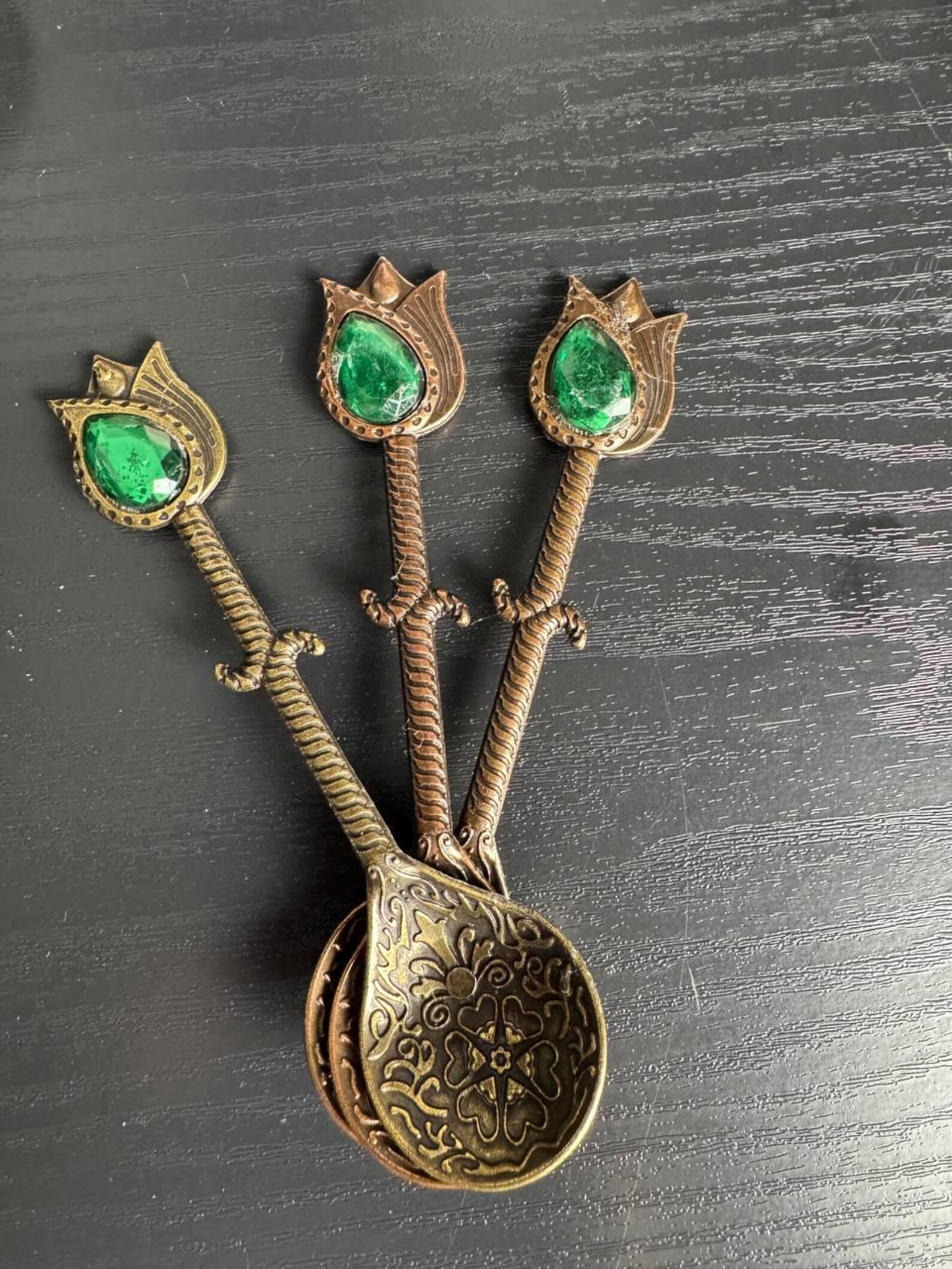 Set of 3 Spoons for Hot Tea or Cold ,teaspoons Small Spoons , Coffee ...