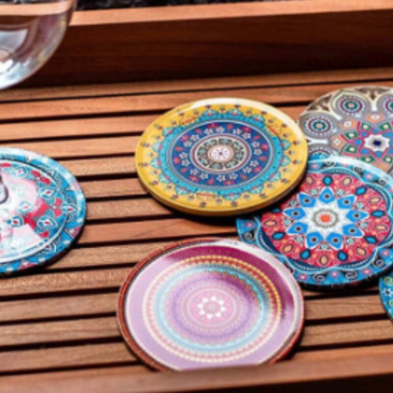 Moroccan Coasters - Etsy