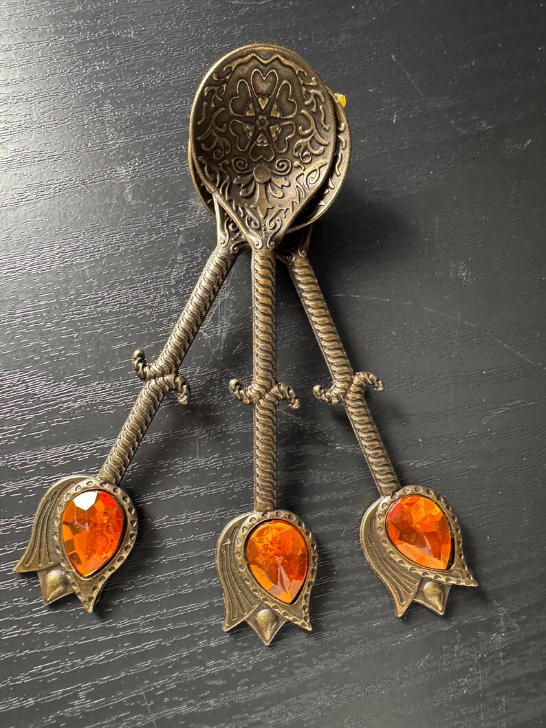 Set of 3 Spoons for Hot Tea or Cold ,teaspoons Small Spoons , Coffee ...