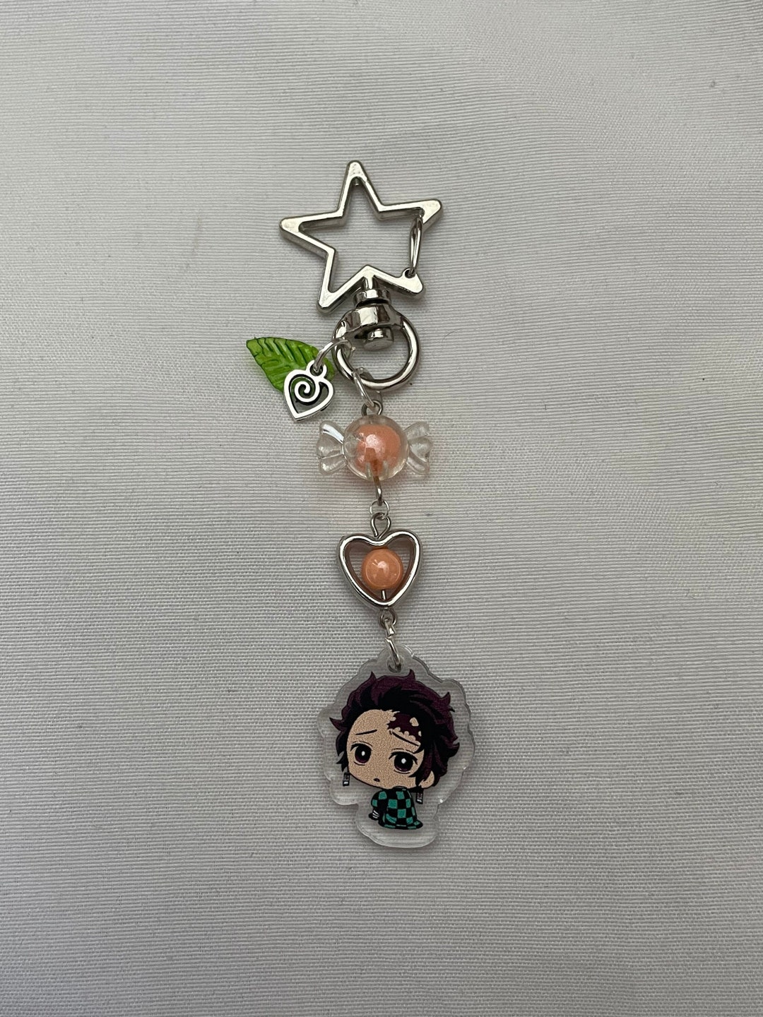 Tanjiro Keychain kimetsu No Yaiba - Etsy