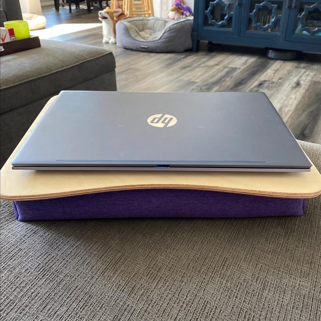 Wooden Laptop Desk / Bed Tray / Serving Tray / Pillow Tray / iPad Table ...