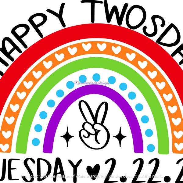 Tuesday 2 22 22 Png - Etsy