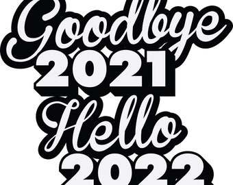 Hello 2022 Svg | Etsy