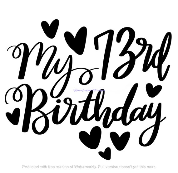 My 73rd Birthday Svg Png Jpg Eps Dxf Pdf Ai - Etsy