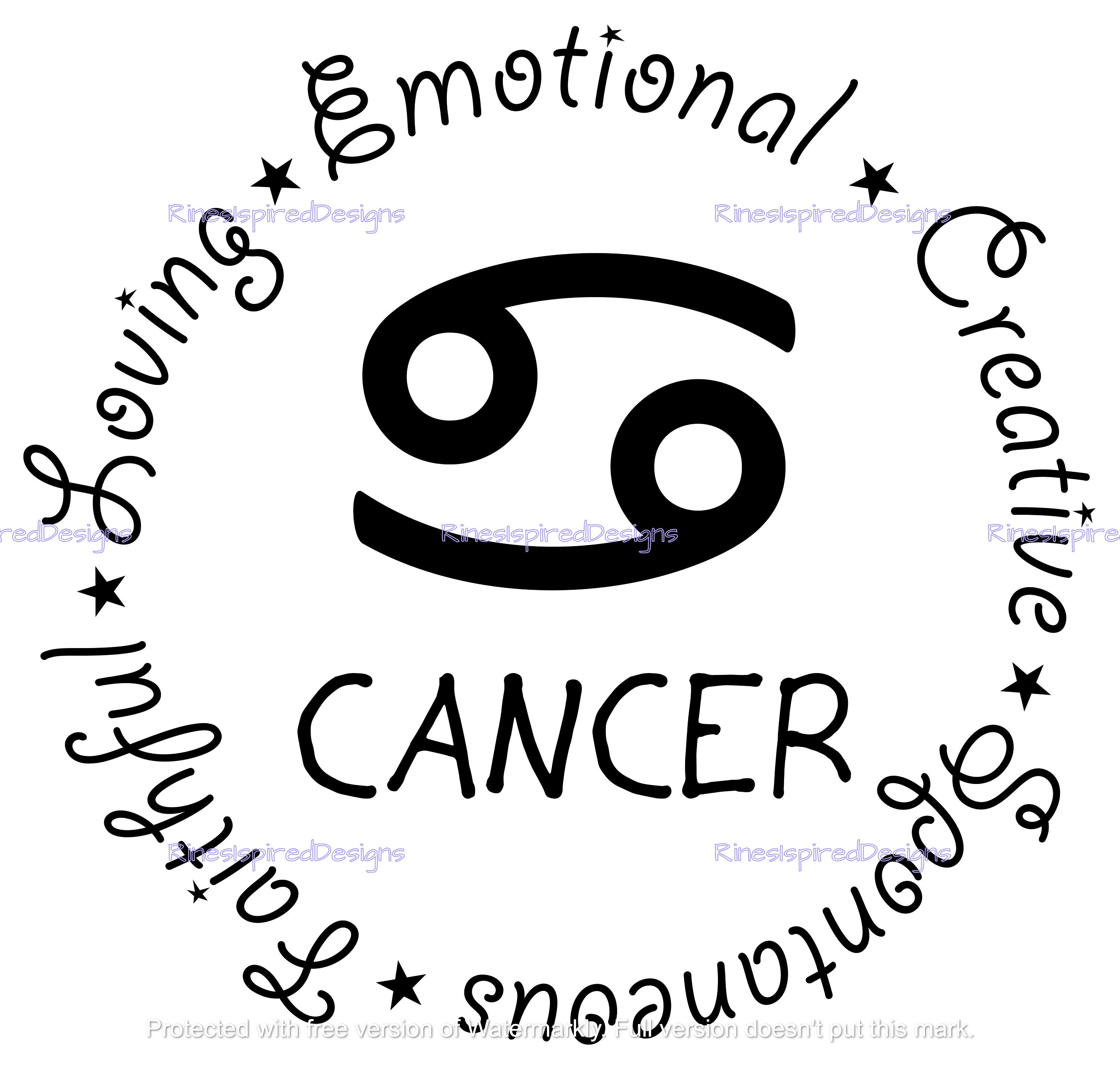 Cancer Star Sign Symbol