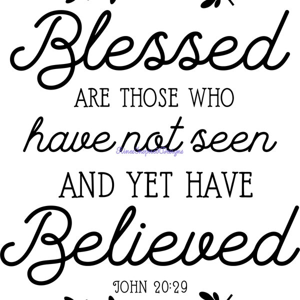 Blessed Are Those - Etsy