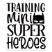 Training Mini Super Heroes Svg Png Eps Dxf - Etsy