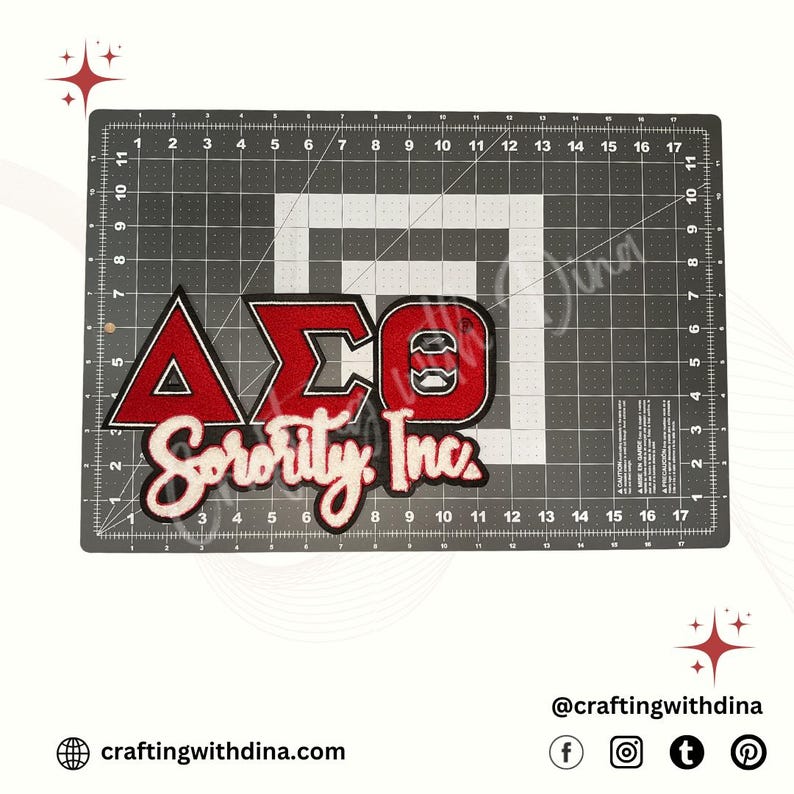 Delta Sigma Theta Large Patches - Etsy
