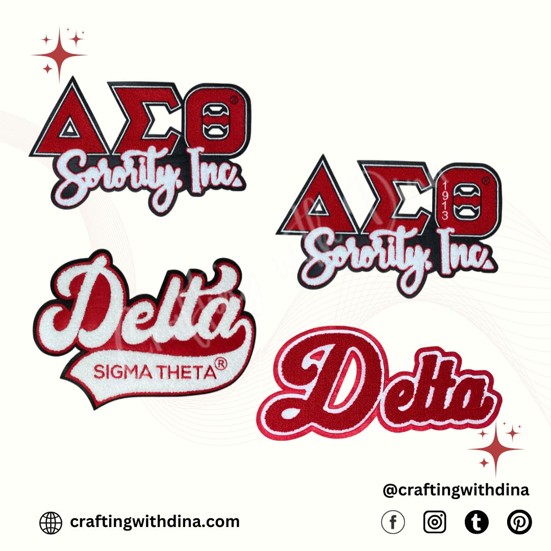 Delta Sigma Theta Large Patches - Etsy