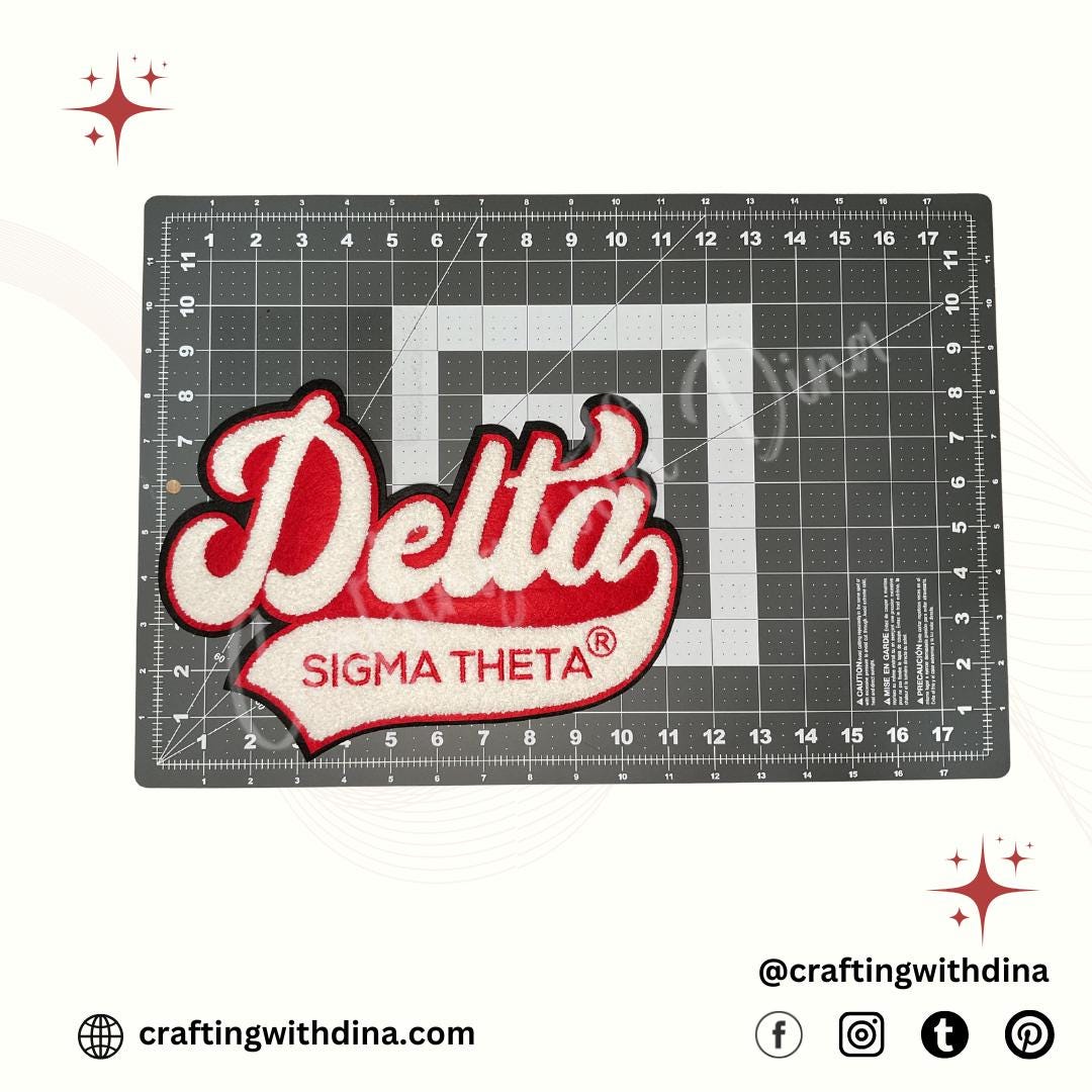 Delta Sigma Theta Large Patches - Etsy