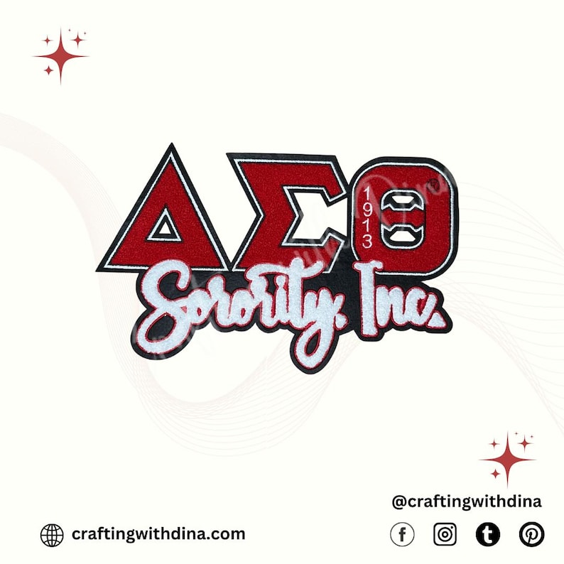 Delta Sigma Theta Large Patches - Etsy