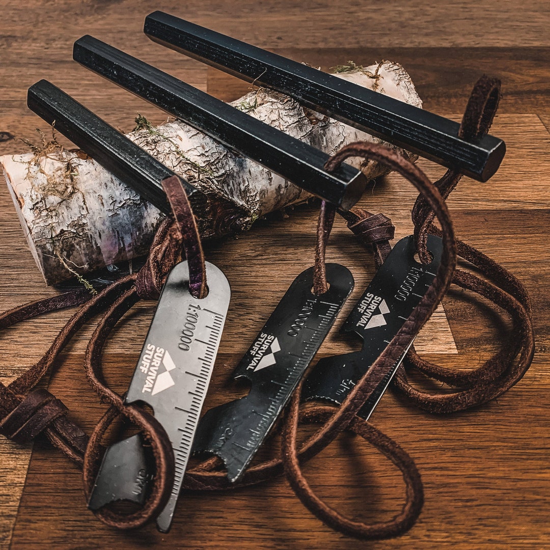 Survival Fire Steel HEXA Fire Starter Perfect for Your Bushcraft ...