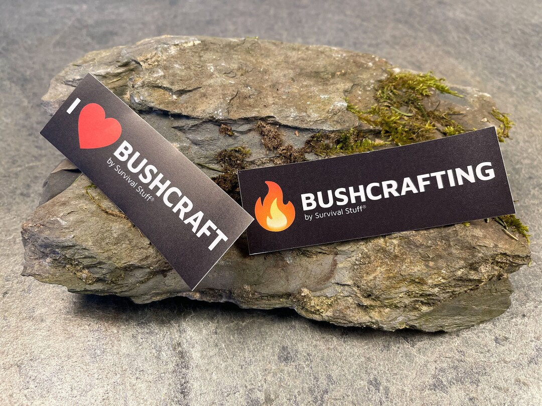 Survival Stuff Bushcraft Outdoor Sticker Perfect for Your Bushcraft ...
