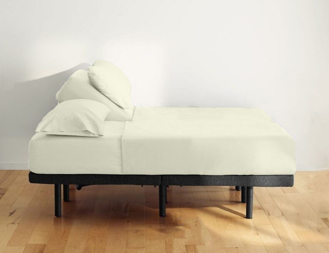 Split Head Sheet Set, 10" Deep Pockets, 1000-TC, 100% Egyptian Cotton ...