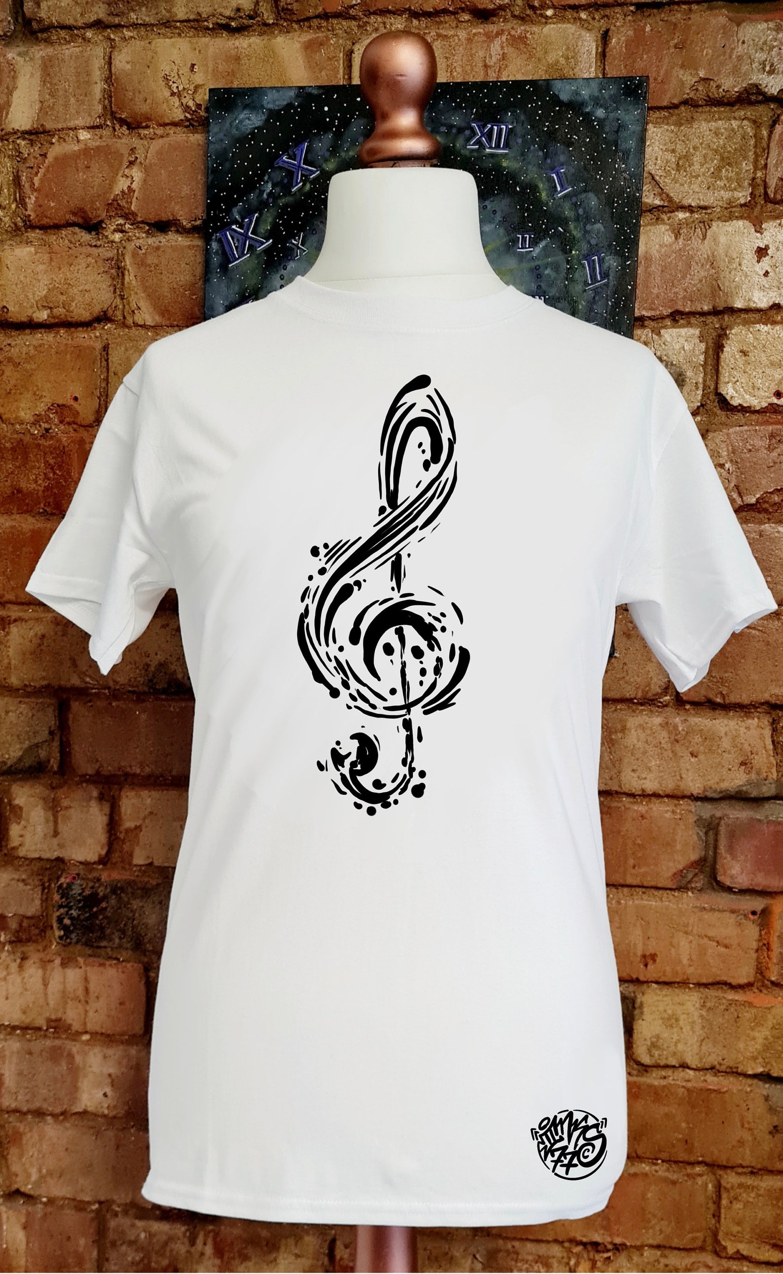 PNG DIGITAL DOWNLOAD -"treble Clef" Design - Sublimation Design - Png ...