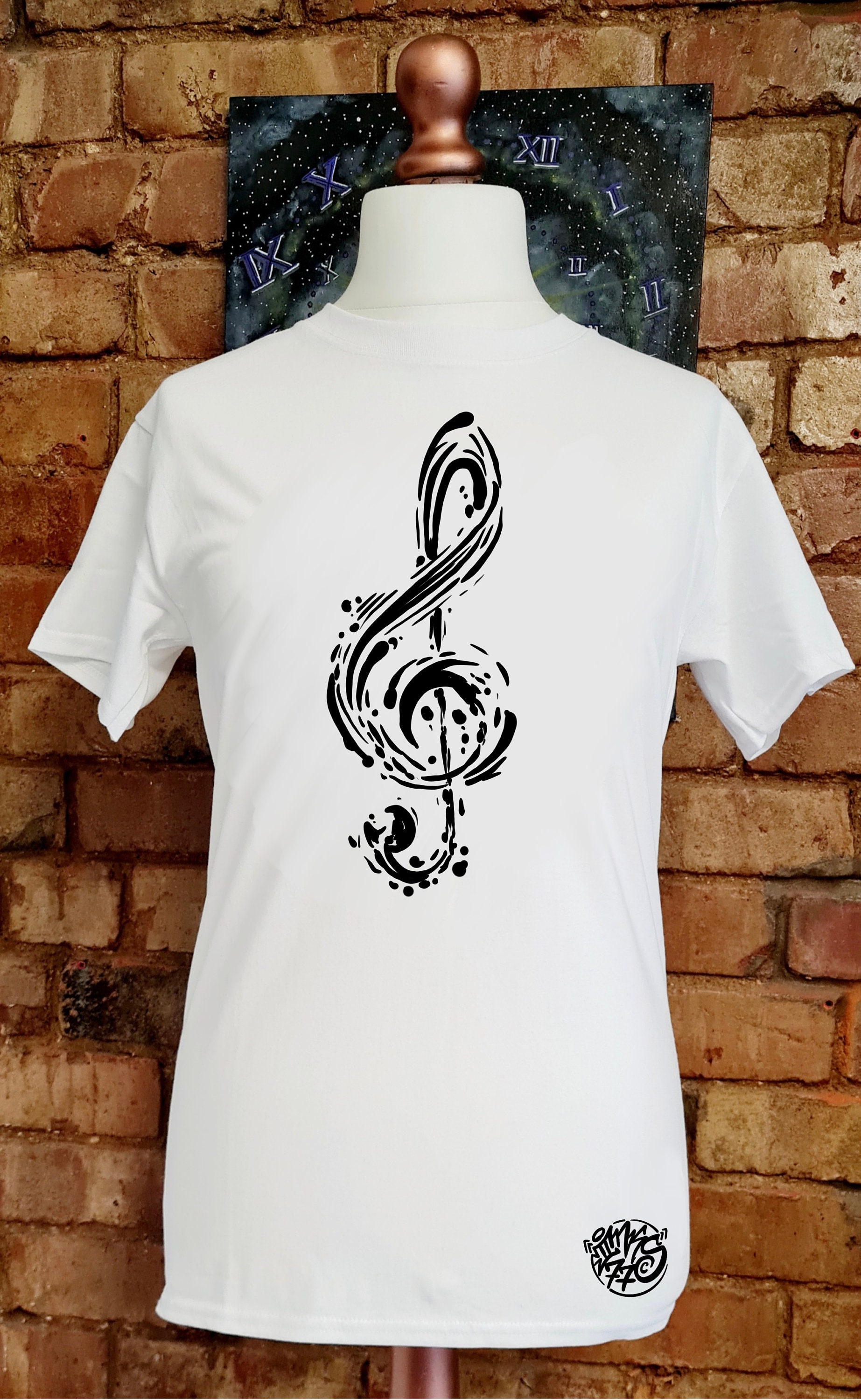 PNG DIGITAL DOWNLOAD -"treble Clef" Design - Sublimation Design - Png ...
