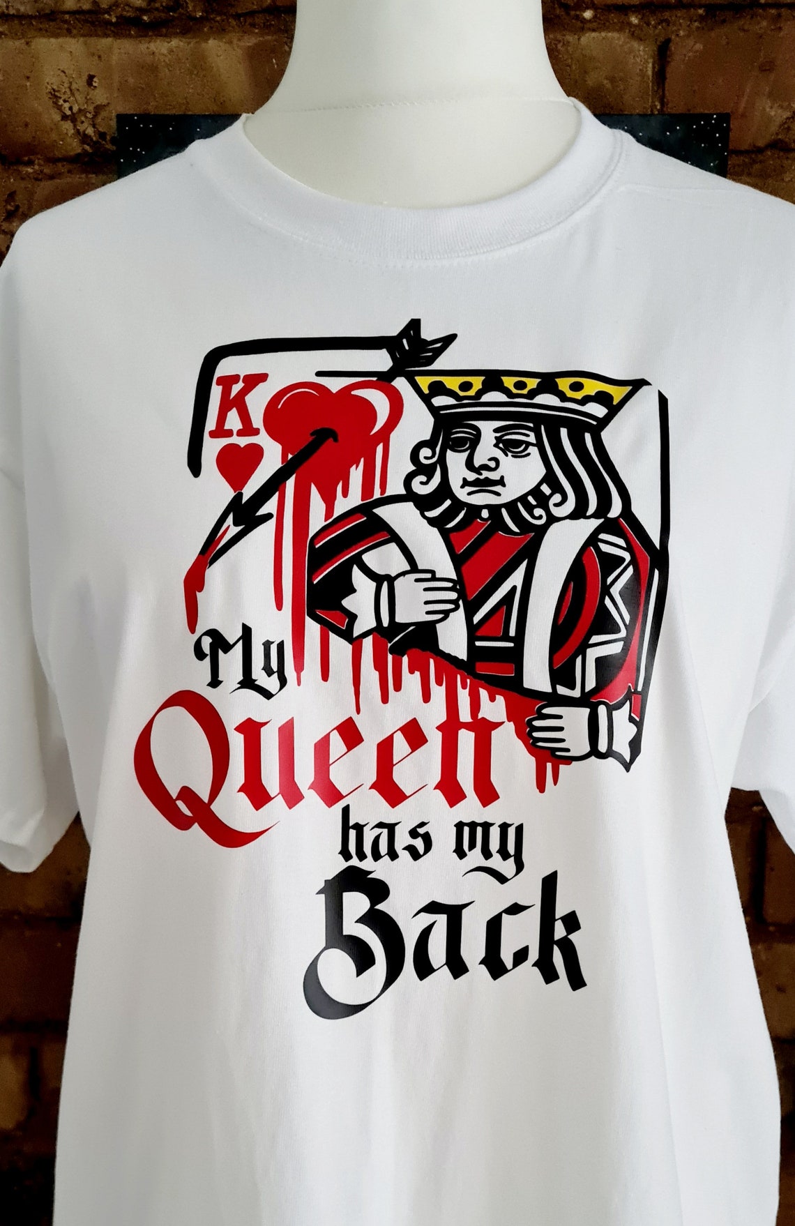 PNG DIGITAL DOWNLOAD - "my Queen Has My Back" Card Design - Sublimation ...