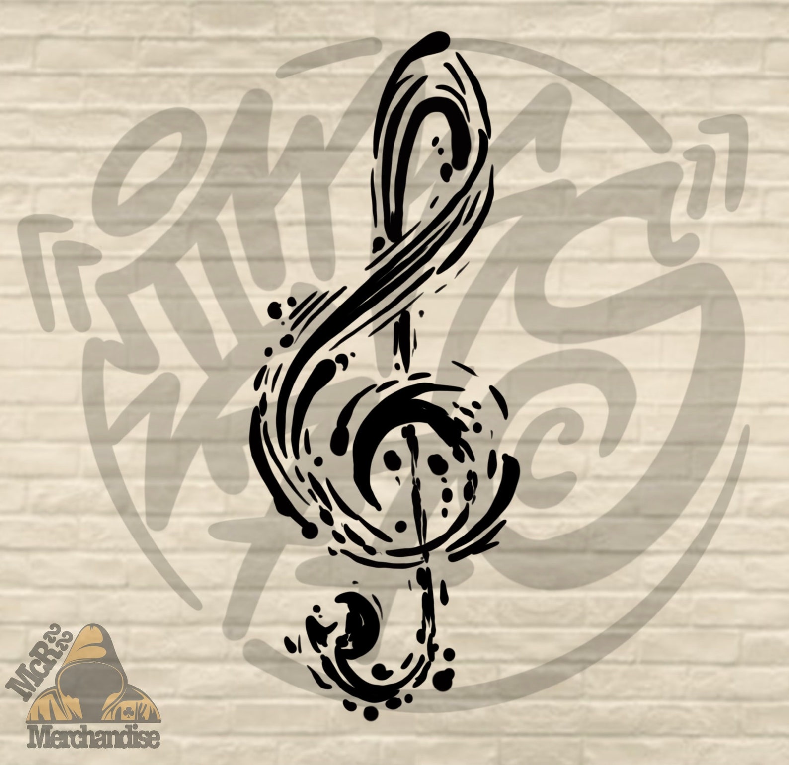 PNG DIGITAL DOWNLOAD treble Clef Design Sublimation Design Png Digital ...