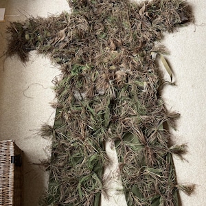 British Sniper Bespoke / Custom Ghillie Suit Cape - Etsy Canada
