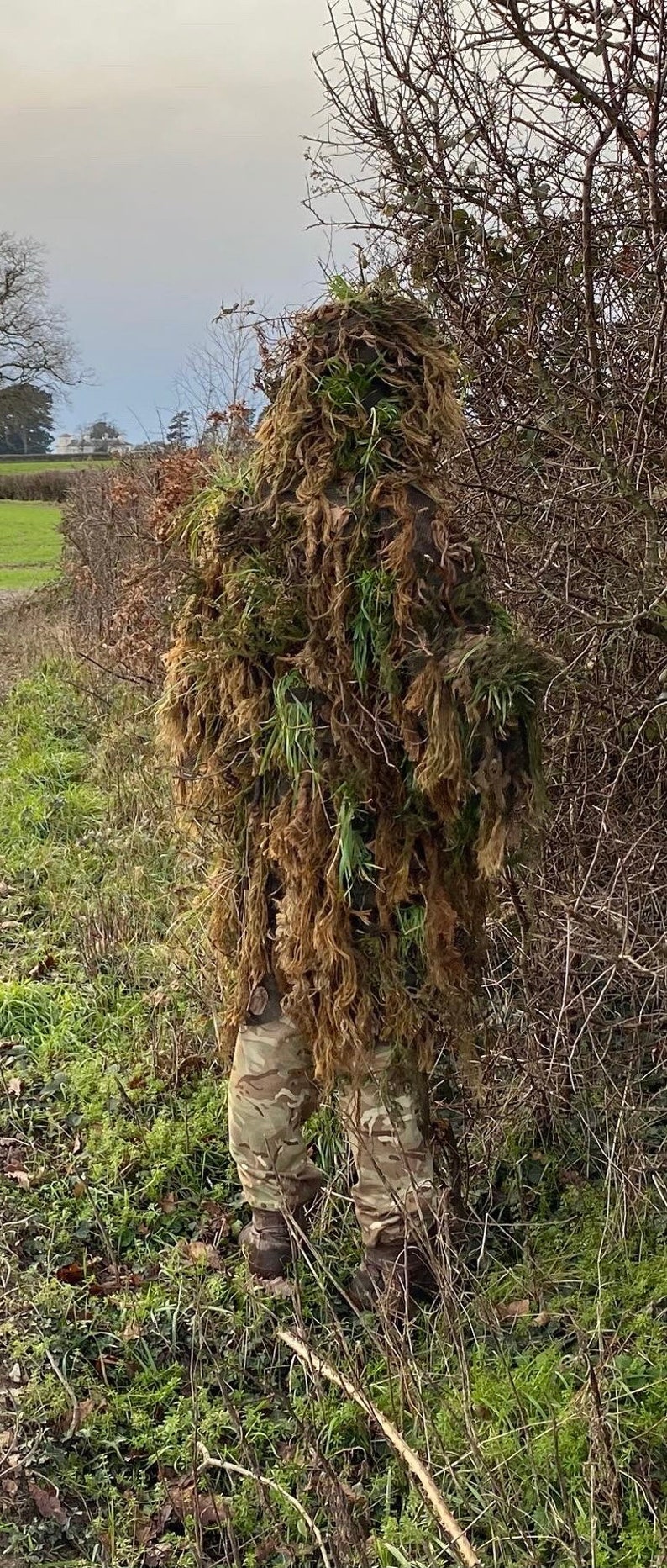 British Sniper Bespoke / Custom Ghillie Suit Cape - Etsy UK