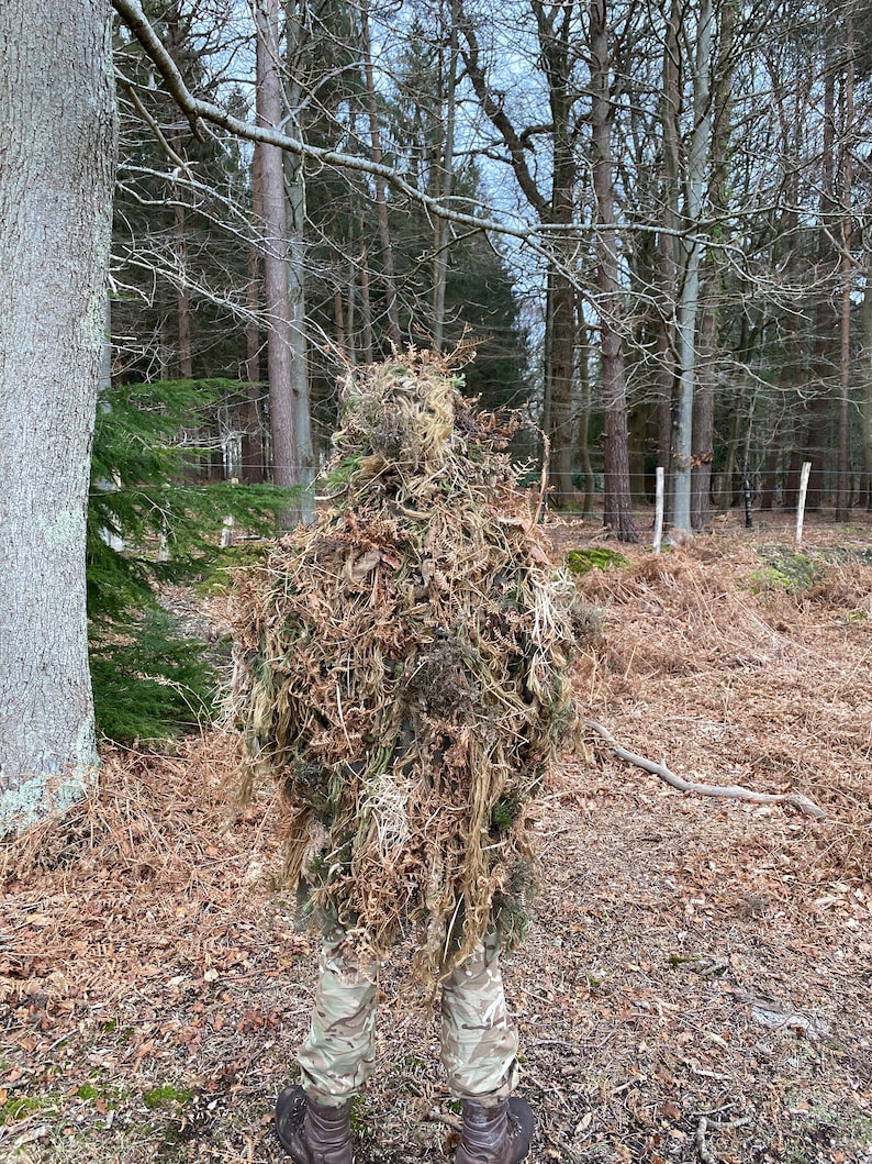 Autumnal / Fall Brown Ghillie Suit - Etsy