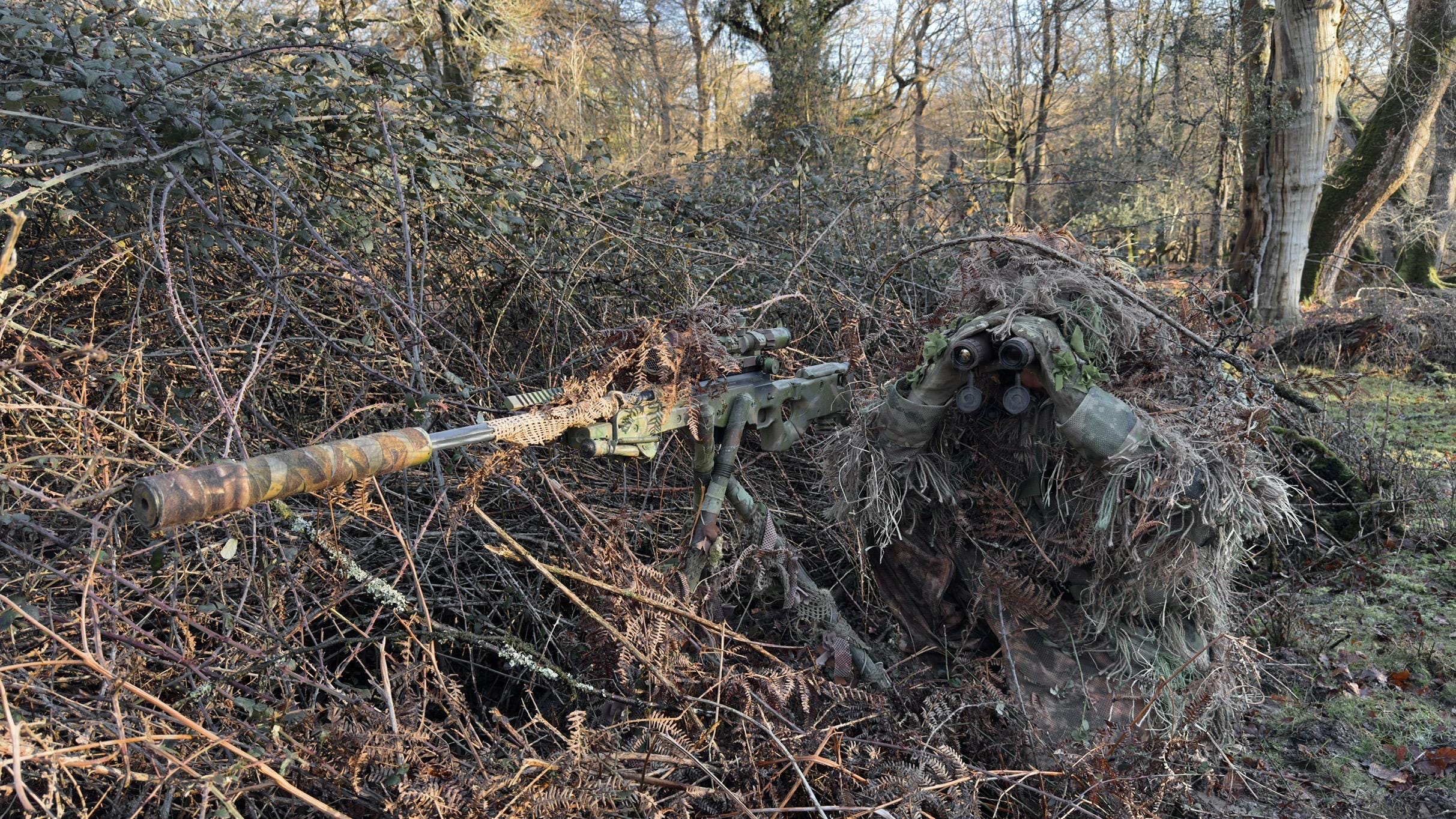 British Sniper Bespoke / Custom Ghillie Suit Cape - Etsy