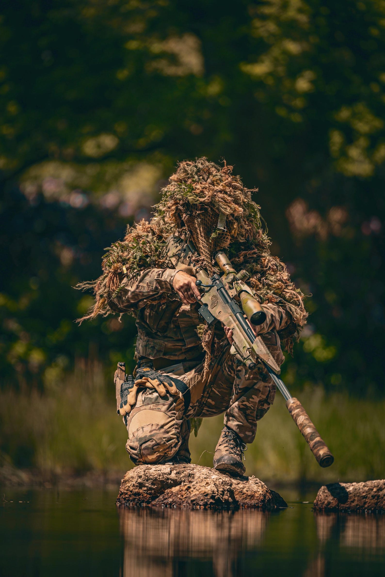 British Sniper Bespoke / Custom Ghillie Suit Cape - Etsy UK