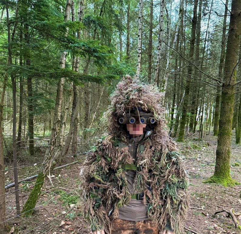 British Sniper Bespoke / Custom Ghillie Suit Cape - Etsy