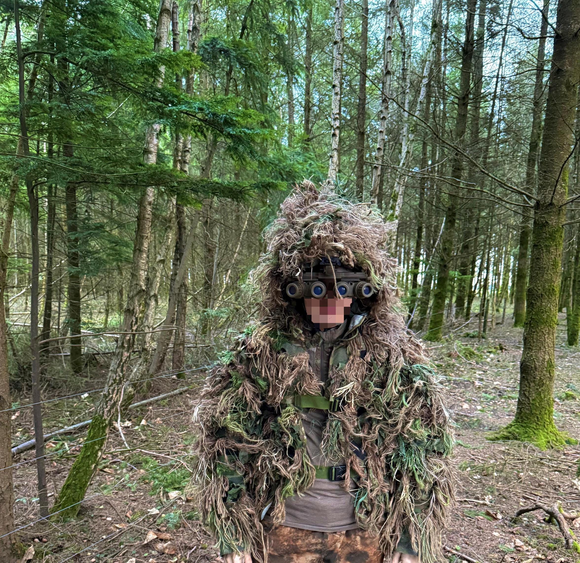 British Sniper Bespoke / Custom Ghillie Suit Cape - Etsy