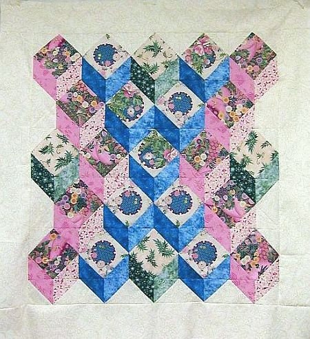 Square Deal Table Topper or Mini-quilt Pattern (digital Pattern) - Etsy