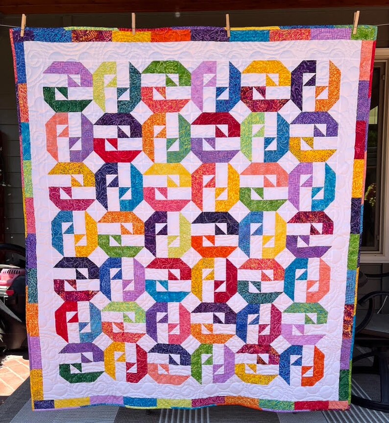 October Surprise Quilt Pattern in Two Sizes (digital Copy) - Etsy